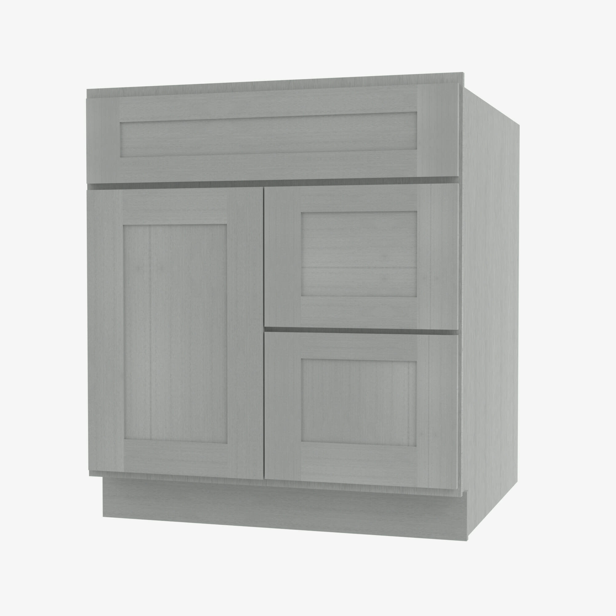 AN-S3621BDR-34-1/2 Double Door 36 Inch Sink Base Combo Vanity with ...