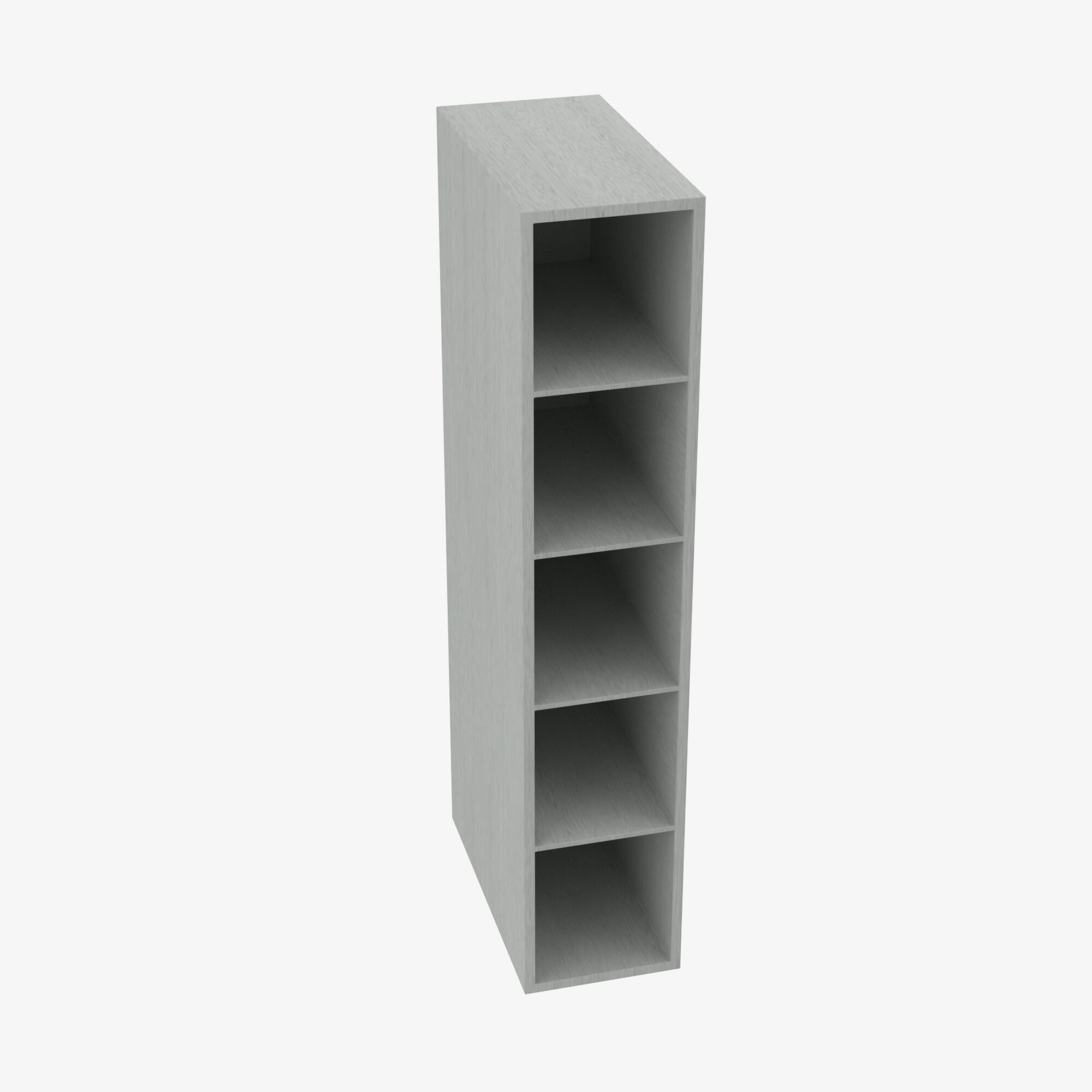 AN-WC642 6 Inch Wall Cube Cabinet with 7 Cubes | Nova Light Grey Shaker ...