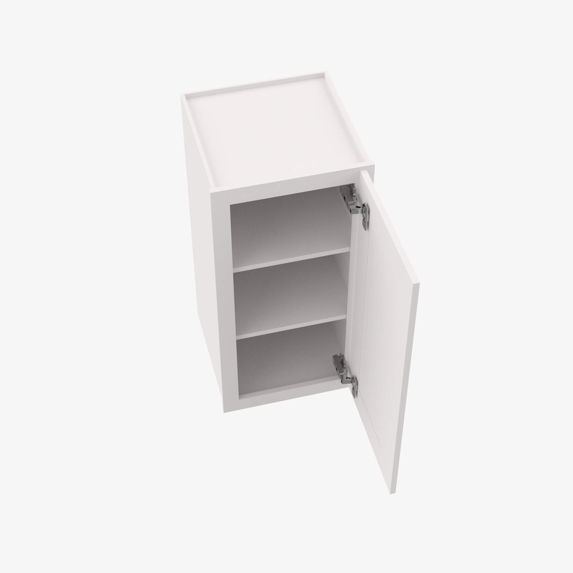 AW-W1230 Single Door Cabinets 12 Inch Wall Cabinet | Ice White Shaker ...
