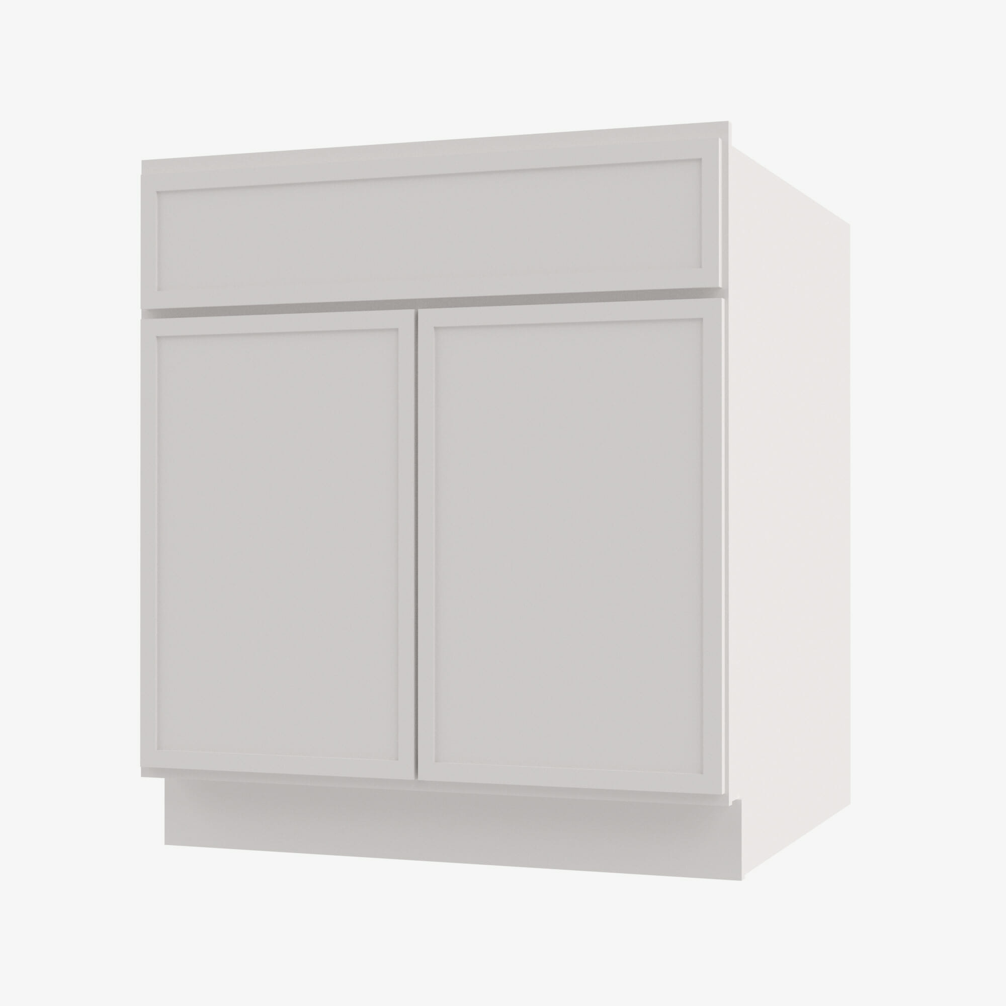 PW-SB27B Double Door 27 Inch Sink Base Cabinet | Petit White - House Of ...