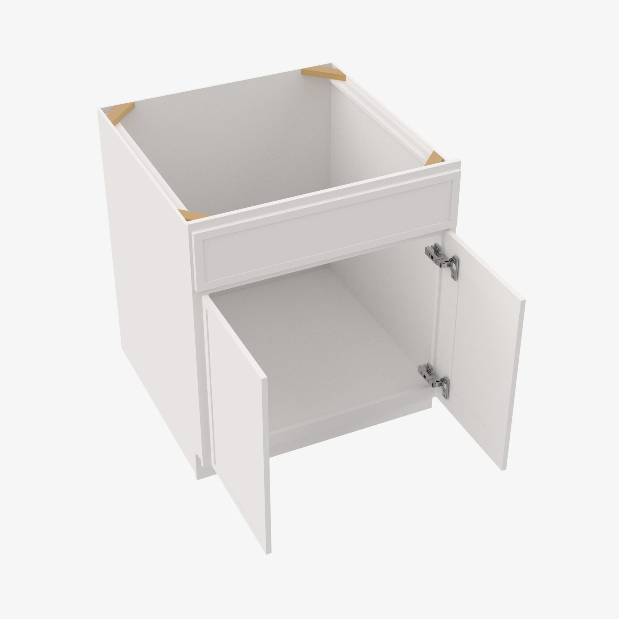 PW-SB27B Double Door 27 Inch Sink Base Cabinet | Petit White - House Of ...