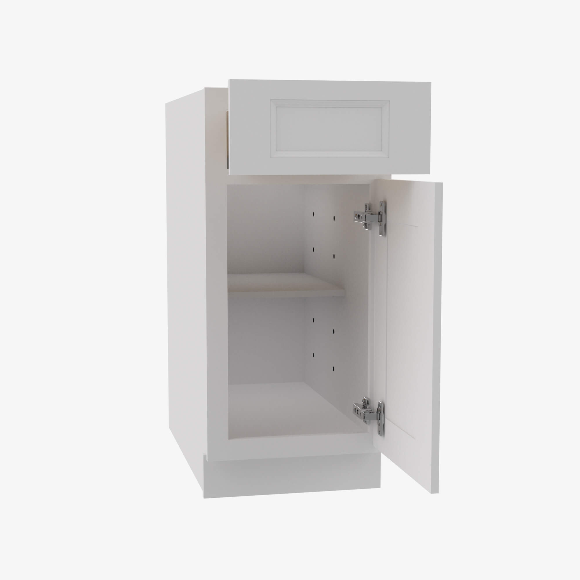 TW-B18 Single Door Cabinets 18 Inch Base Cabinet | Uptown White - House ...