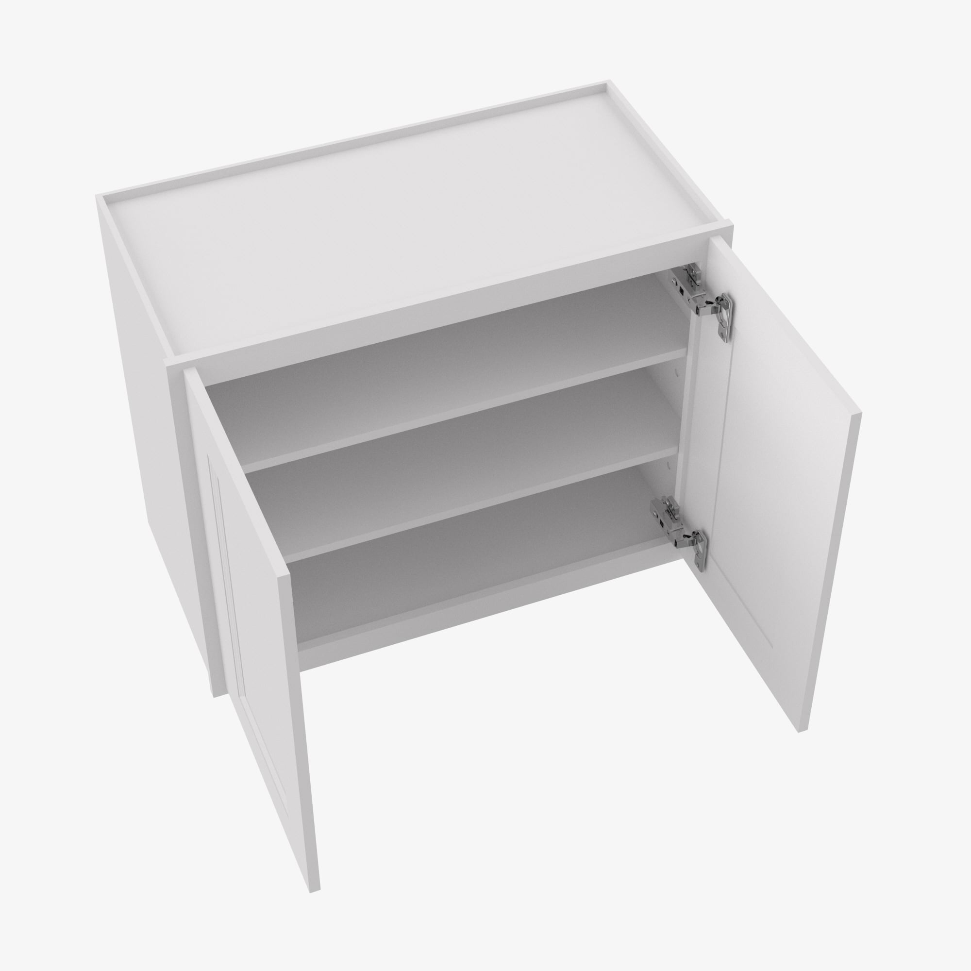TW-W2736B Double Door 27 Inch Wall Cabinet | Uptown White - House Of ...