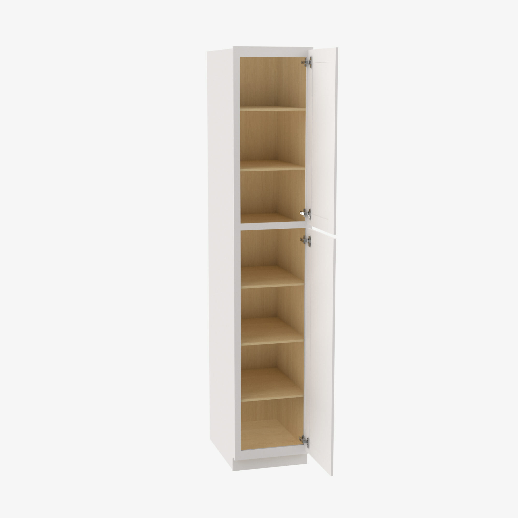 VW-WP1584 Double Door 15 Inch Tall Wall Pantry Cabinet | Rio Vista ...