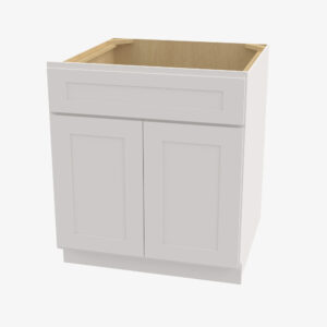 PW-SB27B Double Door 27 Inch Sink Base Cabinet | Petit White - House Of ...