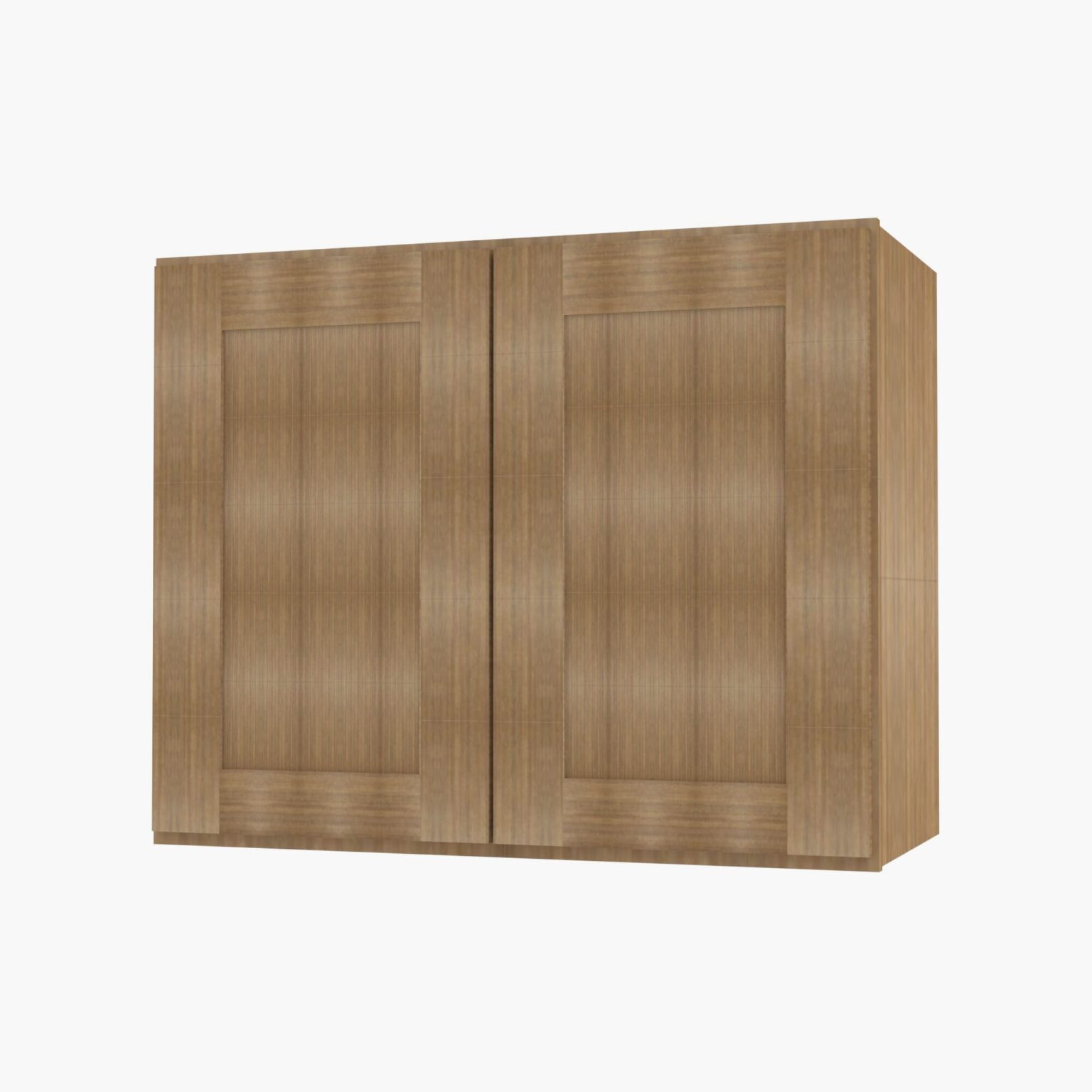 AR-W2442B Double Door 24 Inch Wall Cabinet | Woodland Brown Shaker ...